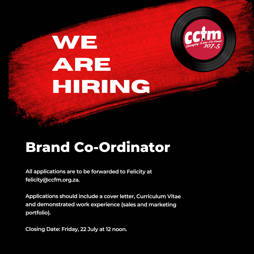 Brand Co-Ordinator – CCFM